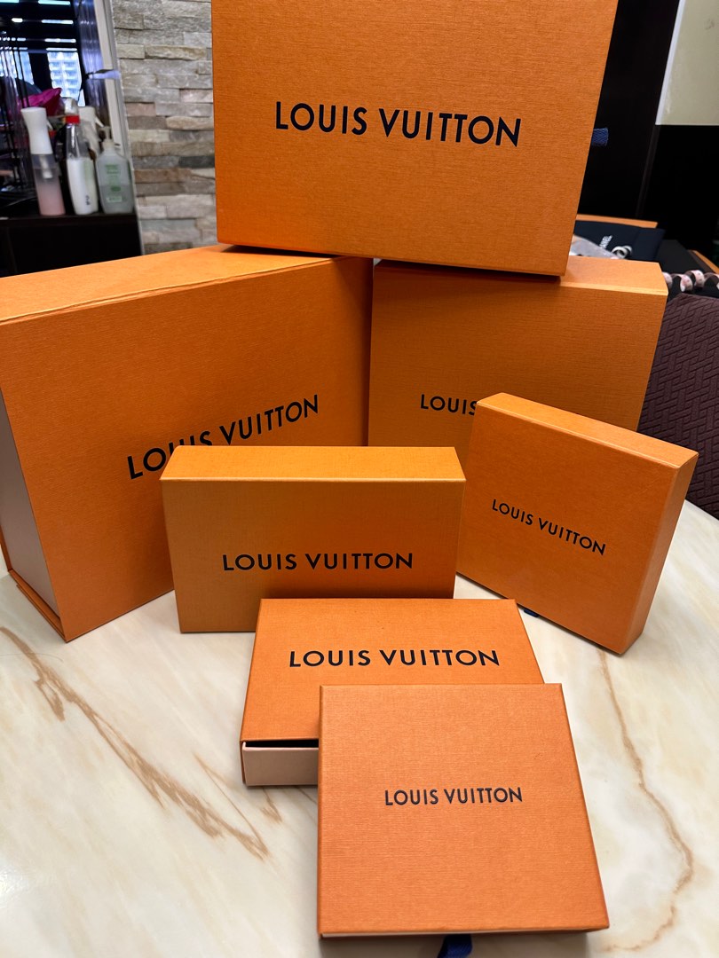 Louis Vuitton boxes, Luxury, Accessories on Carousell