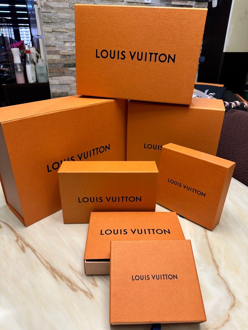 Louis Vuitton large boxes, Luxury, Accessories on Carousell