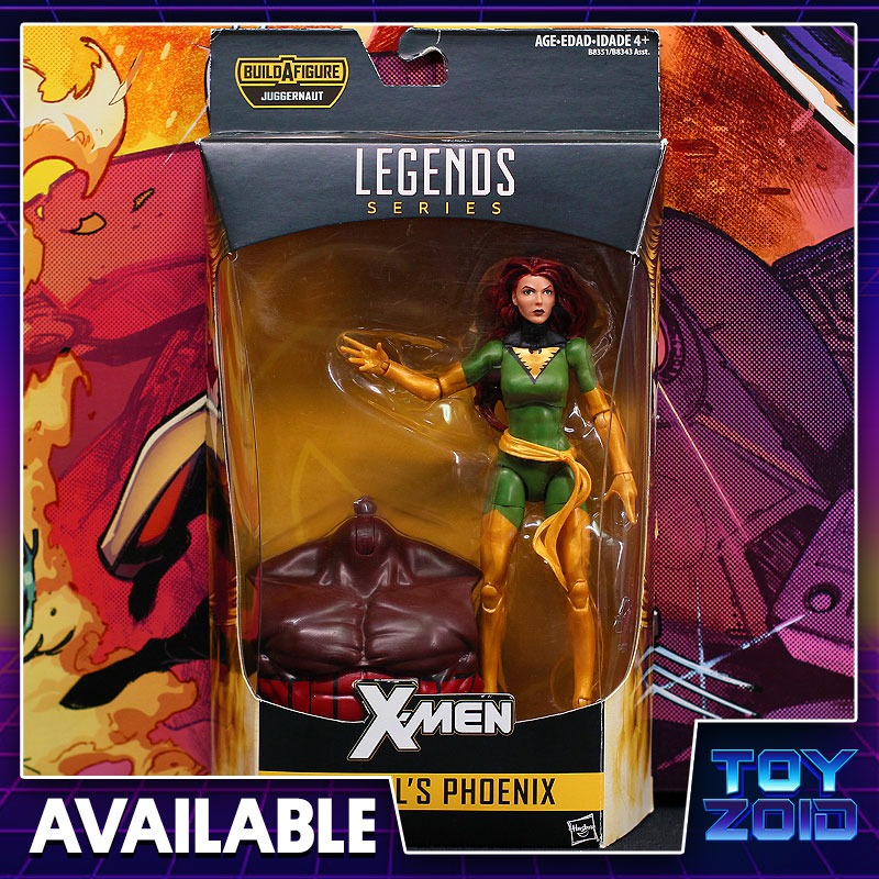 Marvel Legends X-Men Phoenix Jean Grey Green Costume Juggernaut BAF ...