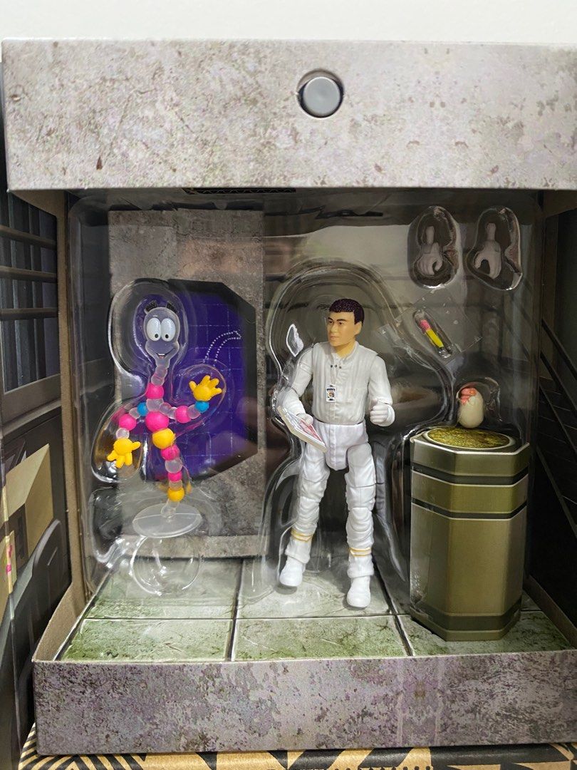 Mattel Creations Hammond Collection Jurassic Park Lab Tour Dr Henry Wu ...