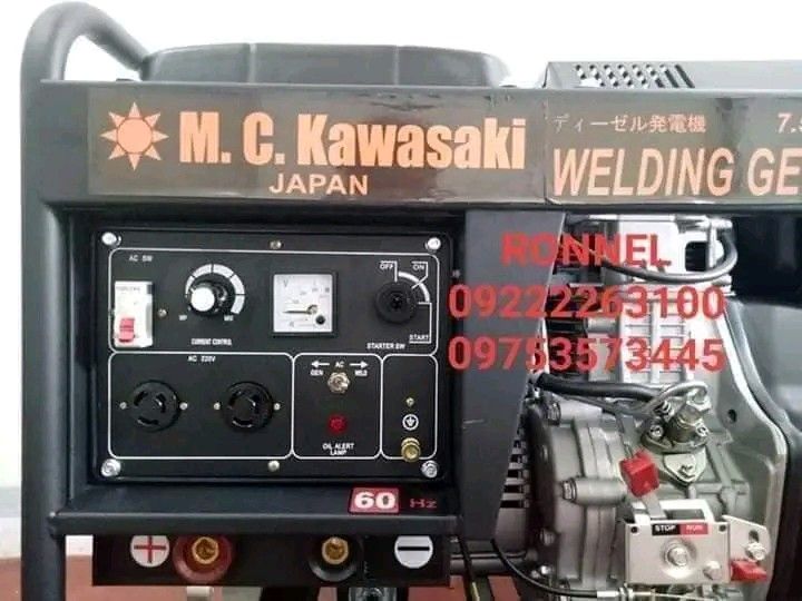 M.C. KAWASAKI JAPAN TECHNOLOGY DIESEL WELDING GENERATOR, Looking For on ...