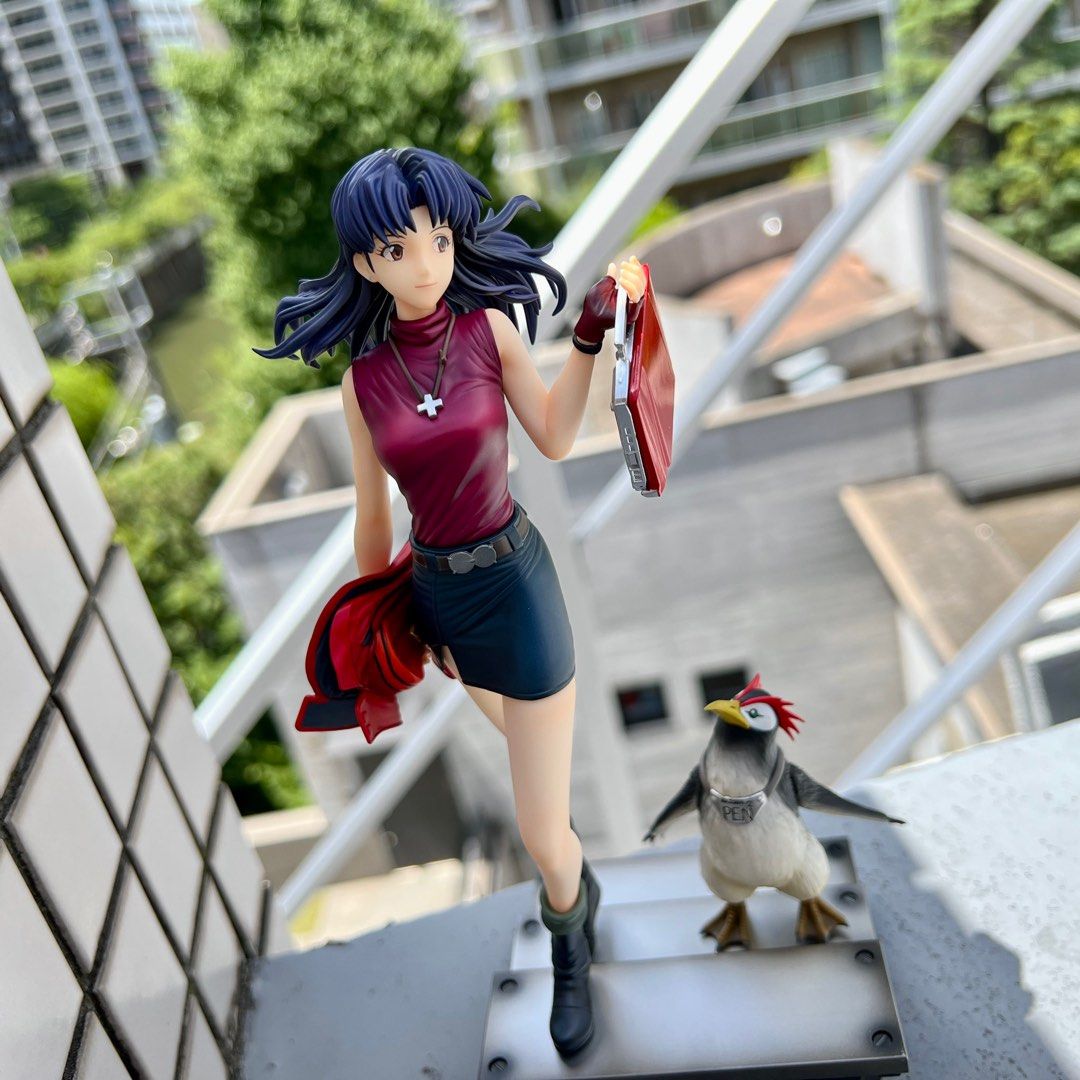 MEGAHOUSE Gal Series Figure Rebuild Of Evangelion Misato Katsuragi and ...