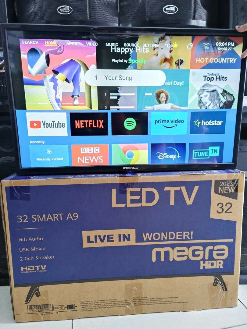 MEGRA SMART DIGITAL TV 32", TV & Home Appliances, TV & Entertainment, TV on Carousell