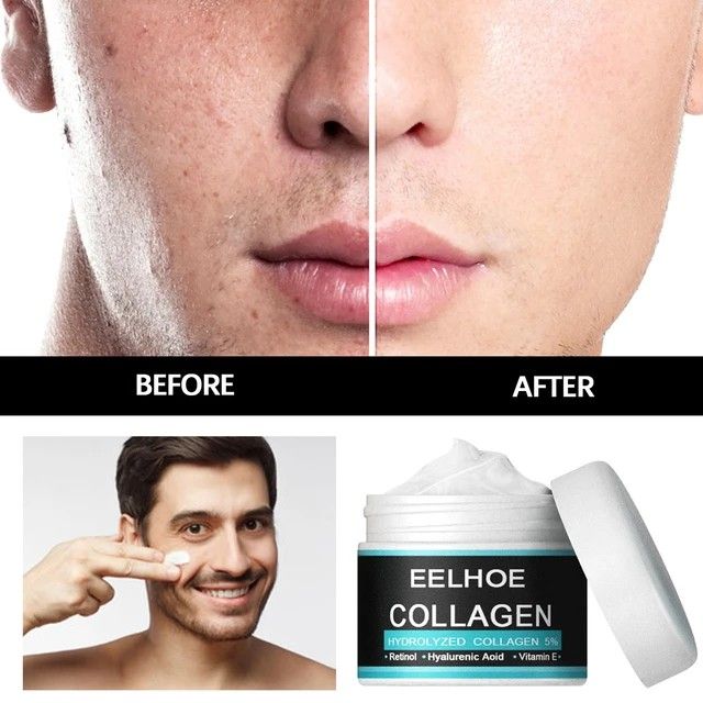 Men Collagen Cream - 50g, Beauty & Personal Care, Face, Face Care on ...