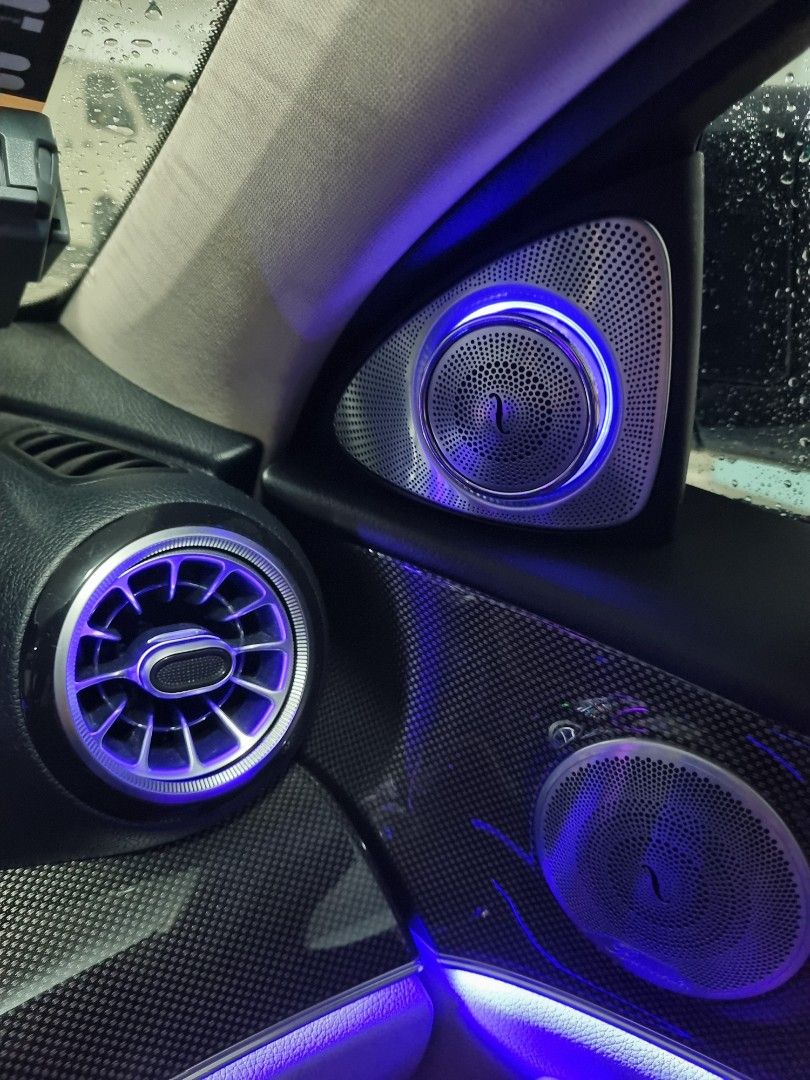 Mercedes W213 8 airvents and rotating tweeter, Car Accessories ...