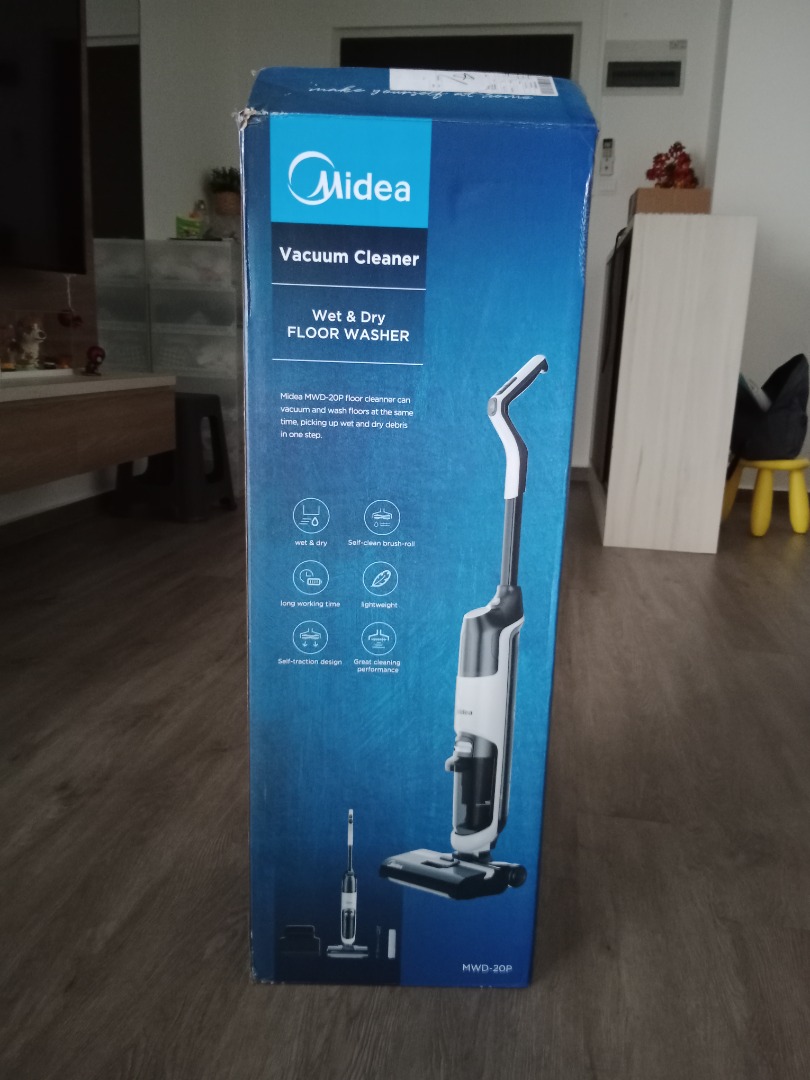 Midea Vacuum wet & dry cleaner (Brand New), TV & Home Appliances ...