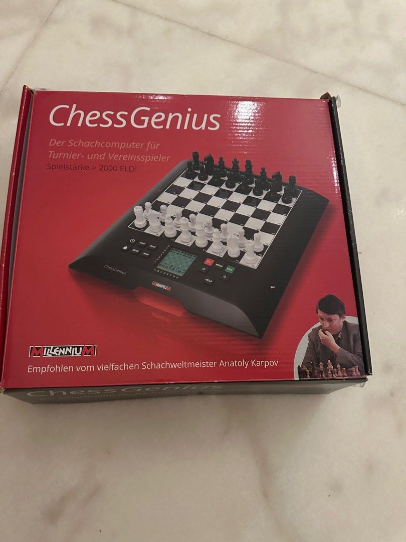 Millennium Chess Genius computer, Hobbies & Toys, Toys & Games on Carousell
