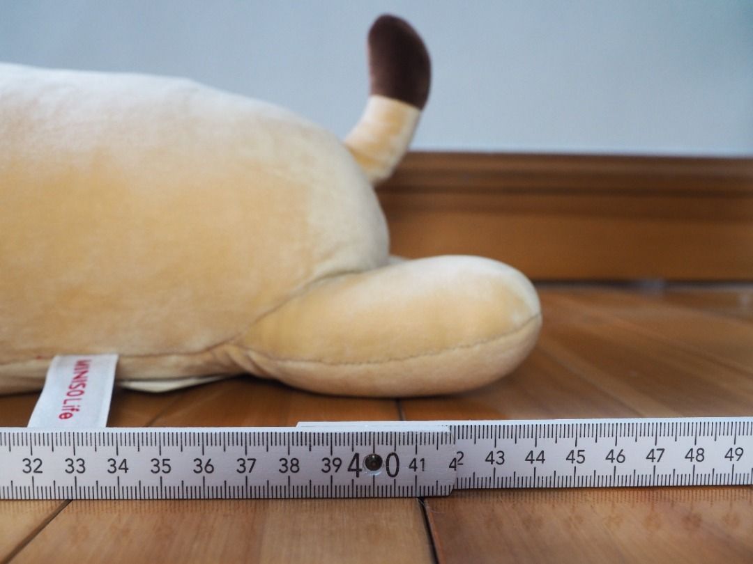 Miniso Dog Soft Toy Plushie, Hobbies & Toys, Toys & Games on Carousell