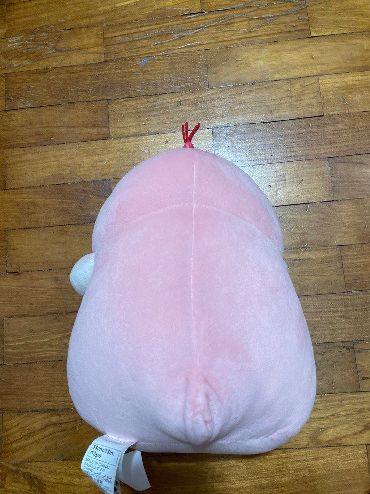 Miniso pink party penguin soft toy plushie cheap birthday present ...