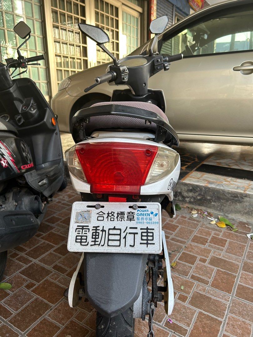 Mio type E-bike, 機車, 電動機車在旋轉拍賣