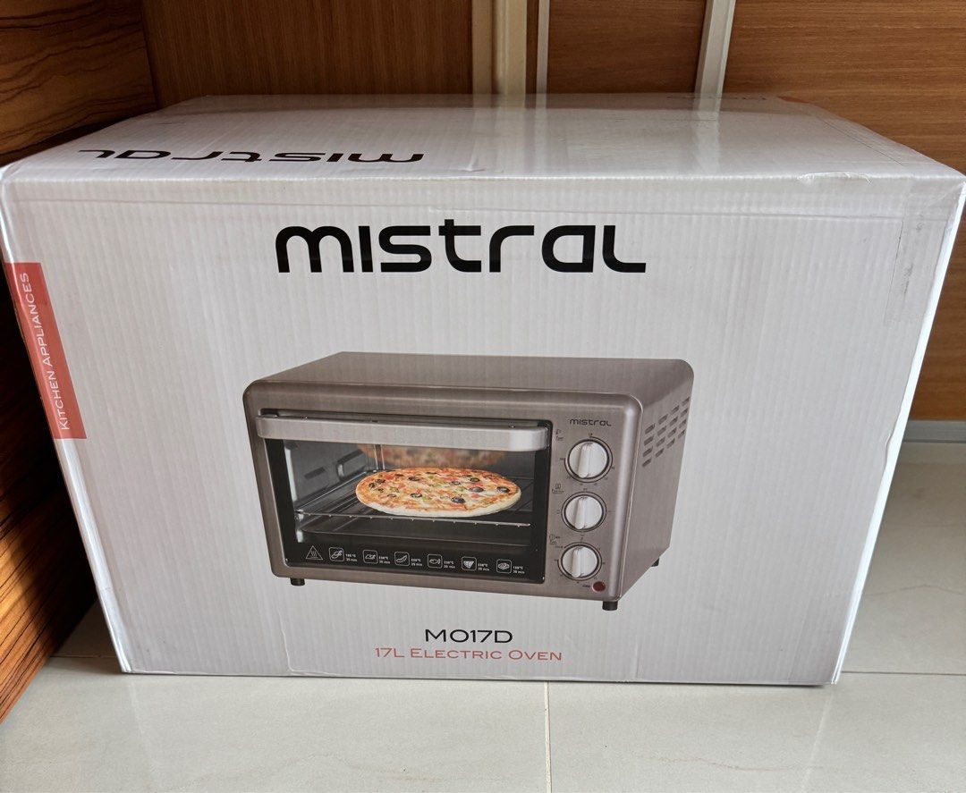 Mistral Electric Oven M017D 17L electric oven, TV & Home Appliances ...