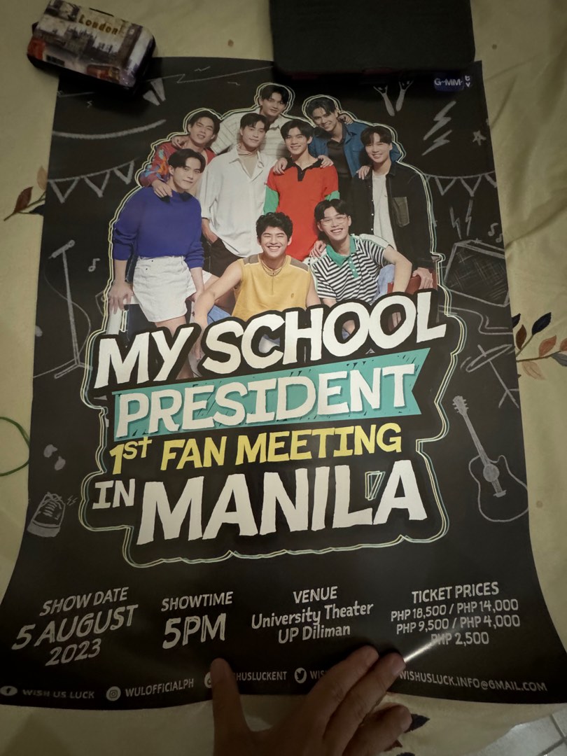 MY SCHOOL PRESIDENT MERCH, Hobbies & Toys, Memorabilia & Collectibles ...
