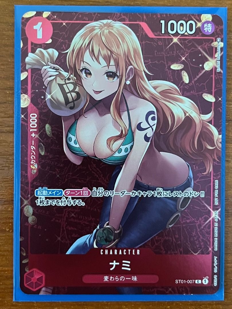 Nami ST01-007 One Piece TCG Standard Battle Champion, Hobbies & Toys, Toys & Games on Carousell
