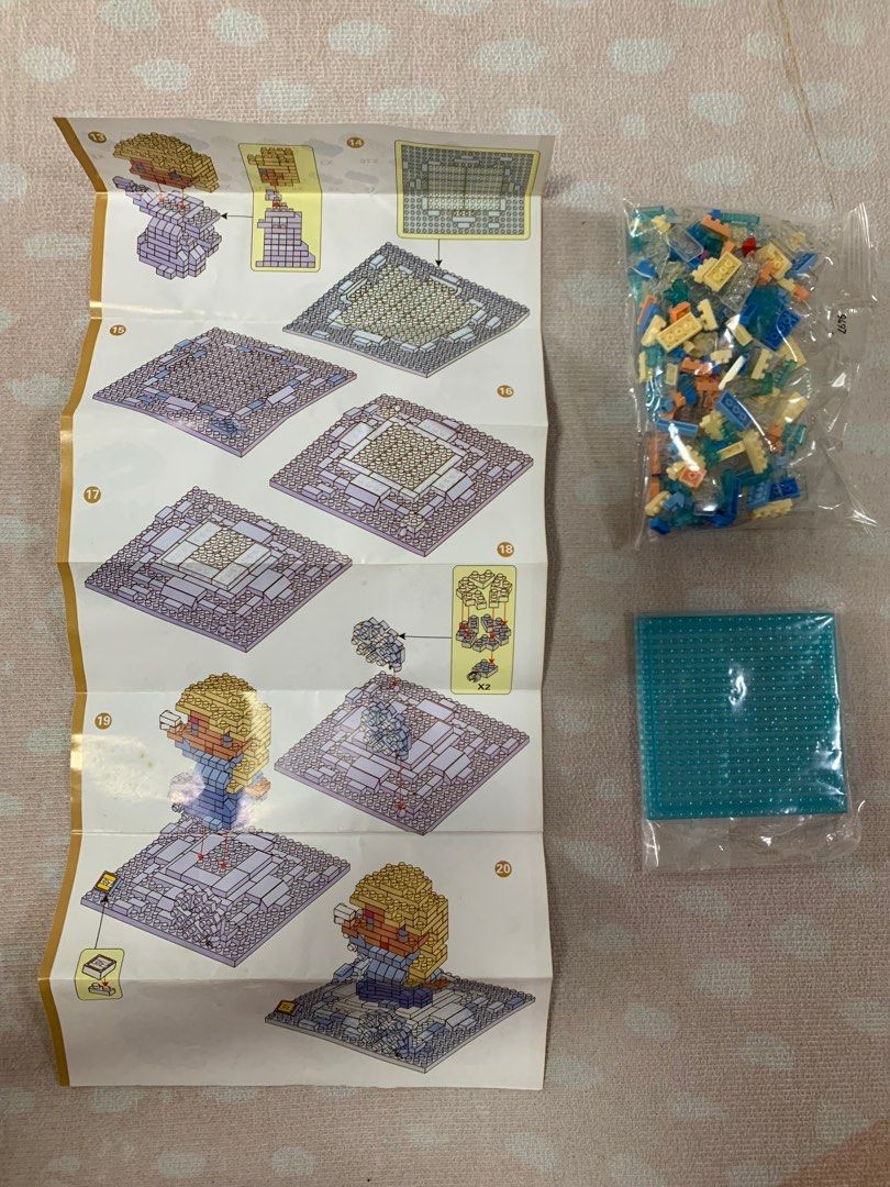 Nano blocks - Disney Princess Elsa, Hobbies & Toys, Stationery & Craft ...