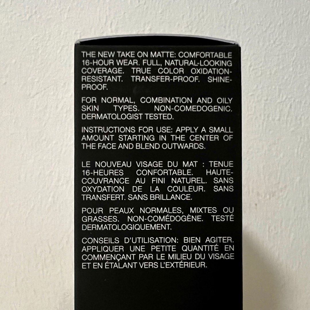 NARS Soft Matt complete foundation, Beauty & Personal Care, Face ...