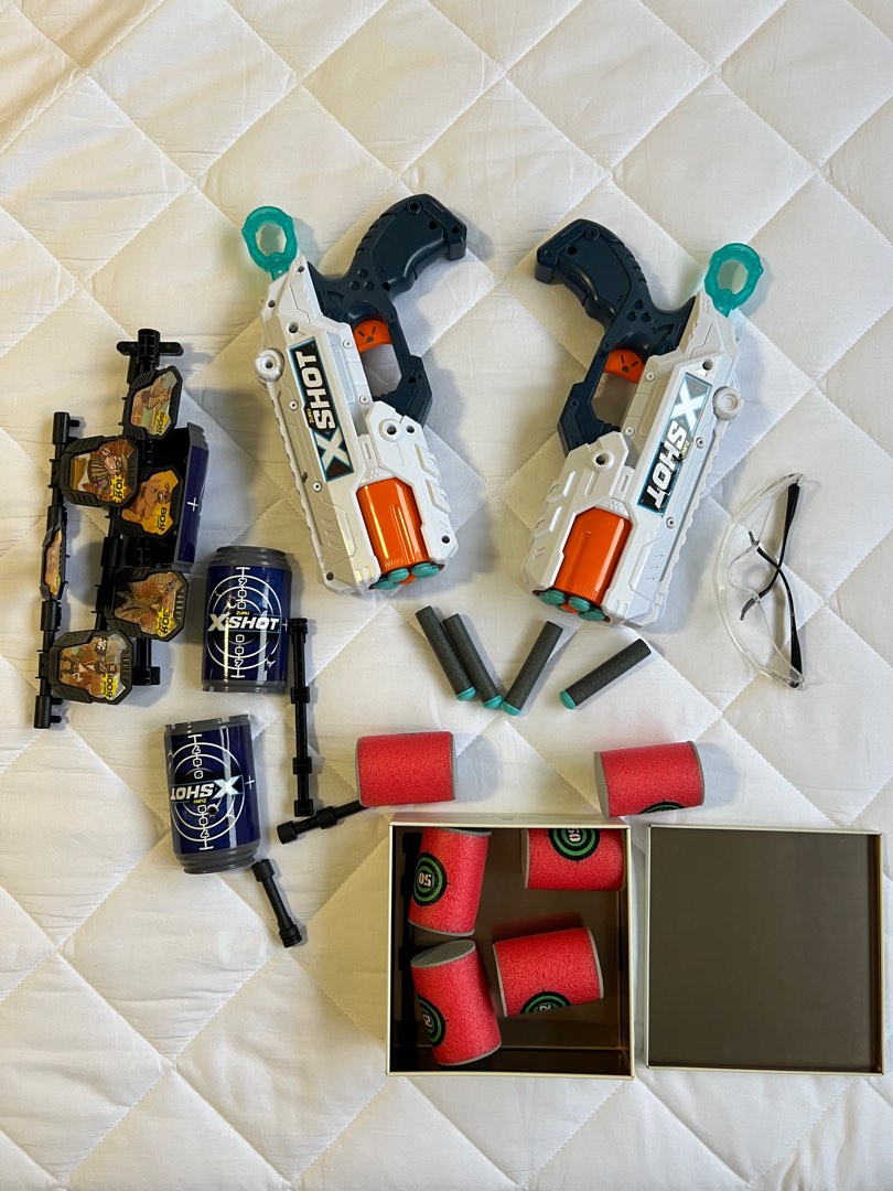 Nerf X Shot Reflex 6, Hobbies & Toys, Toys & Games on Carousell