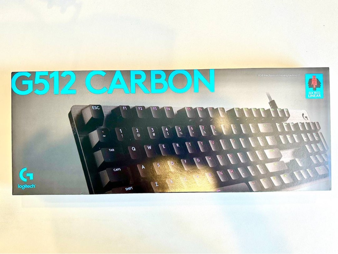 [NEW] Logitech G512 Carbon Mechanical Gaming Keyboard (Red Switch ...