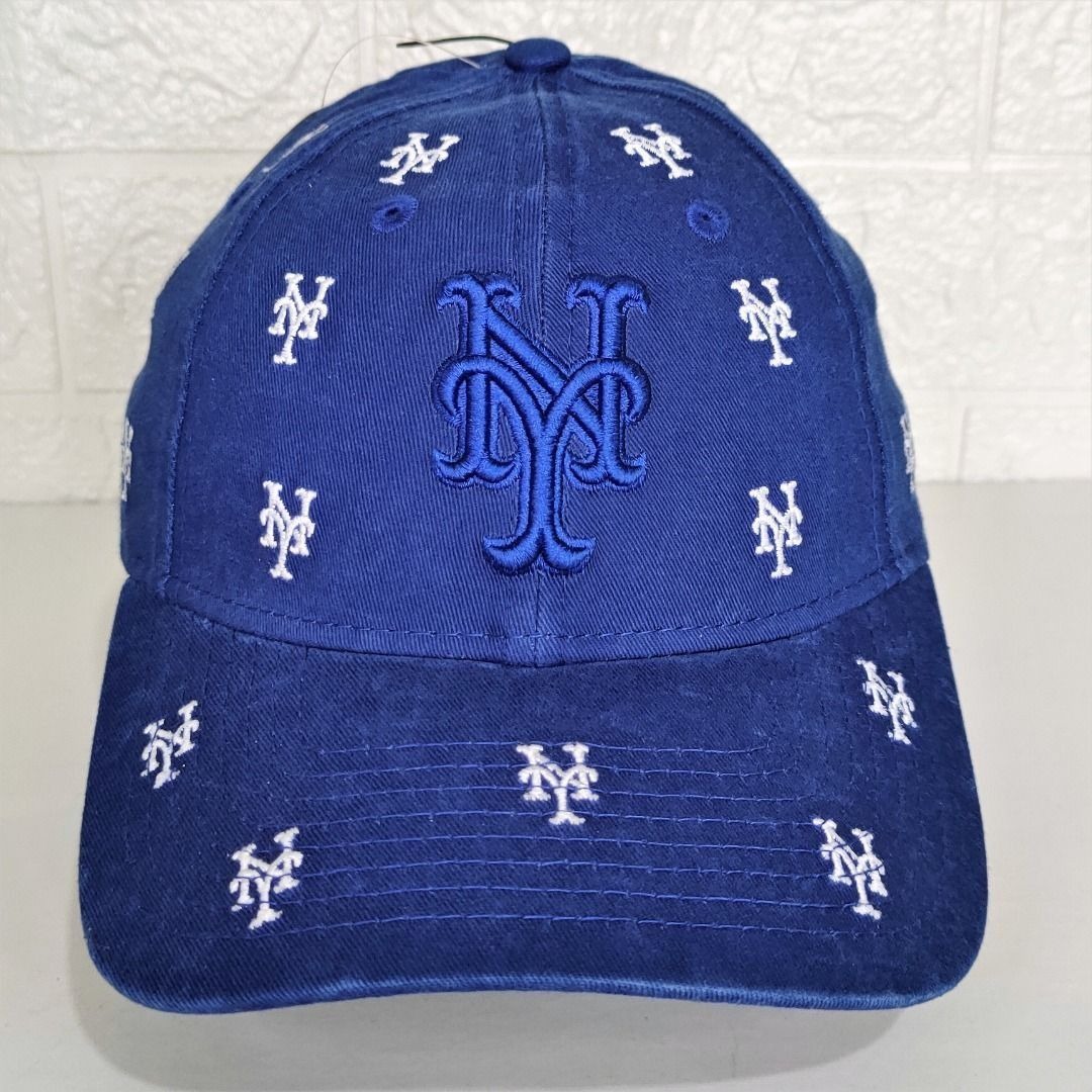 New York Mets Logo Scatter 9Twenty New Era Adjustable Cap, Women's ...