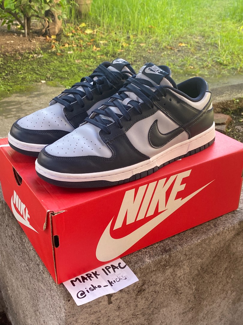 Nike Dunk Low Georgetown, Men's Fashion, Footwear, Sneakers on Carousell