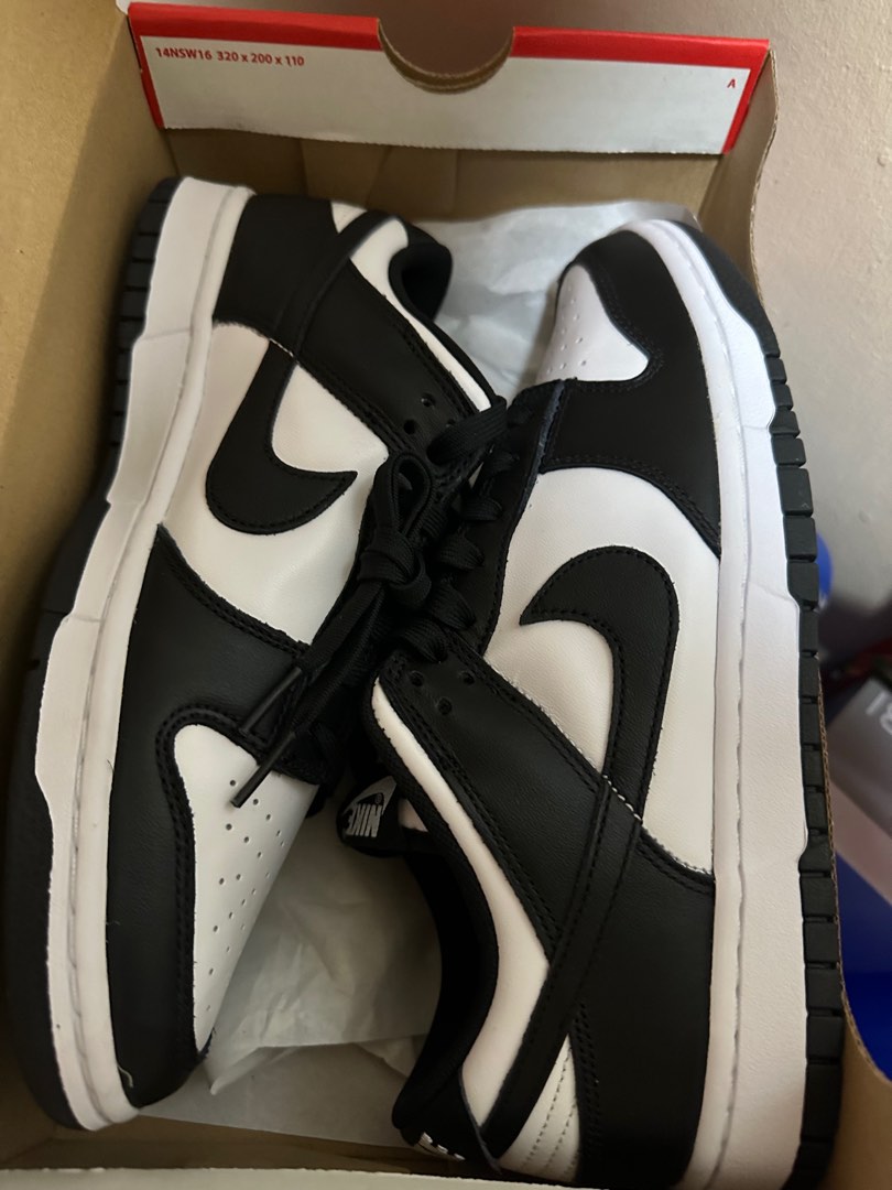 Nike Dunk Low Panda, Men's Fashion, Footwear, Sneakers on Carousell