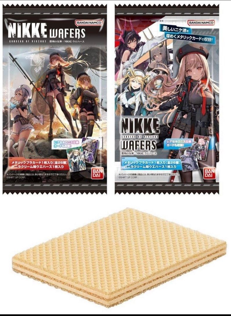 NIKKE waffles card set, Hobbies & Toys, Toys & Games on Carousell