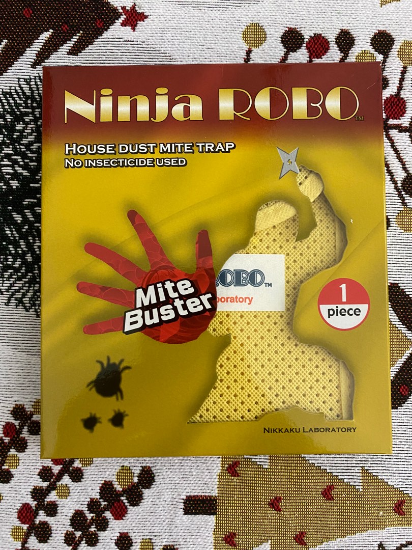Ninja Robo Dust Mite Trap, Health & Nutrition, Insect Repellent on ...