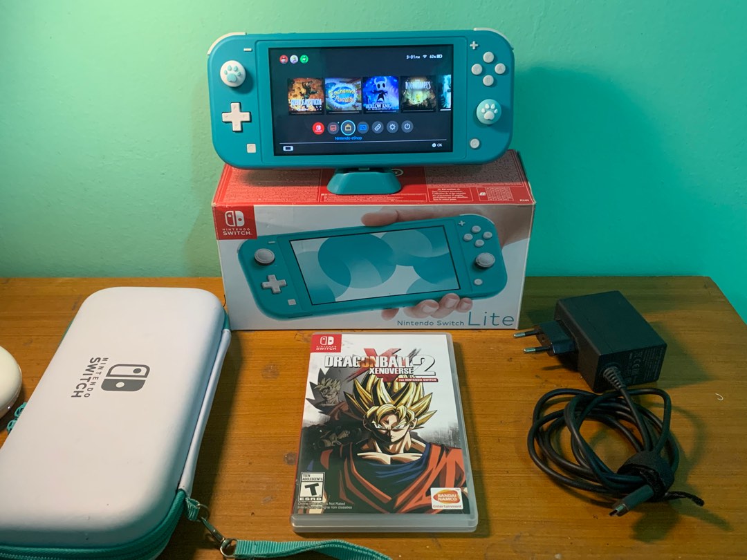Nintendo Switch Lite w/ 50+ Digital Games, Video Gaming, Video Game ...