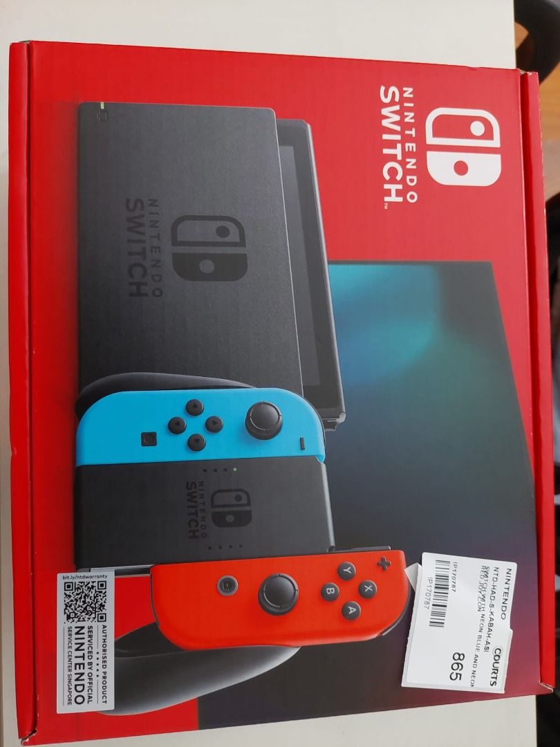 Nitendo Switch Non-OLED (BNIB), Video Gaming, Video Game Consoles ...