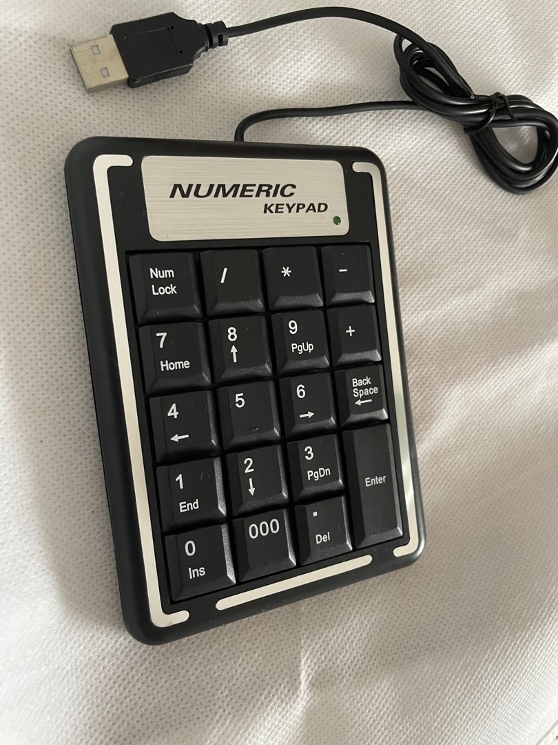 Numeric Keypad, Computers & Tech, Parts & Accessories, Computer Keyboard on Carousell