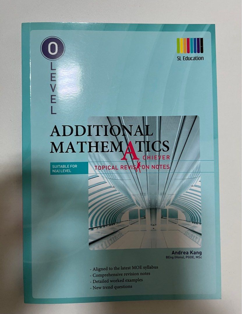 O level Additional Mathematics, Hobbies & Toys, Books & Magazines ...