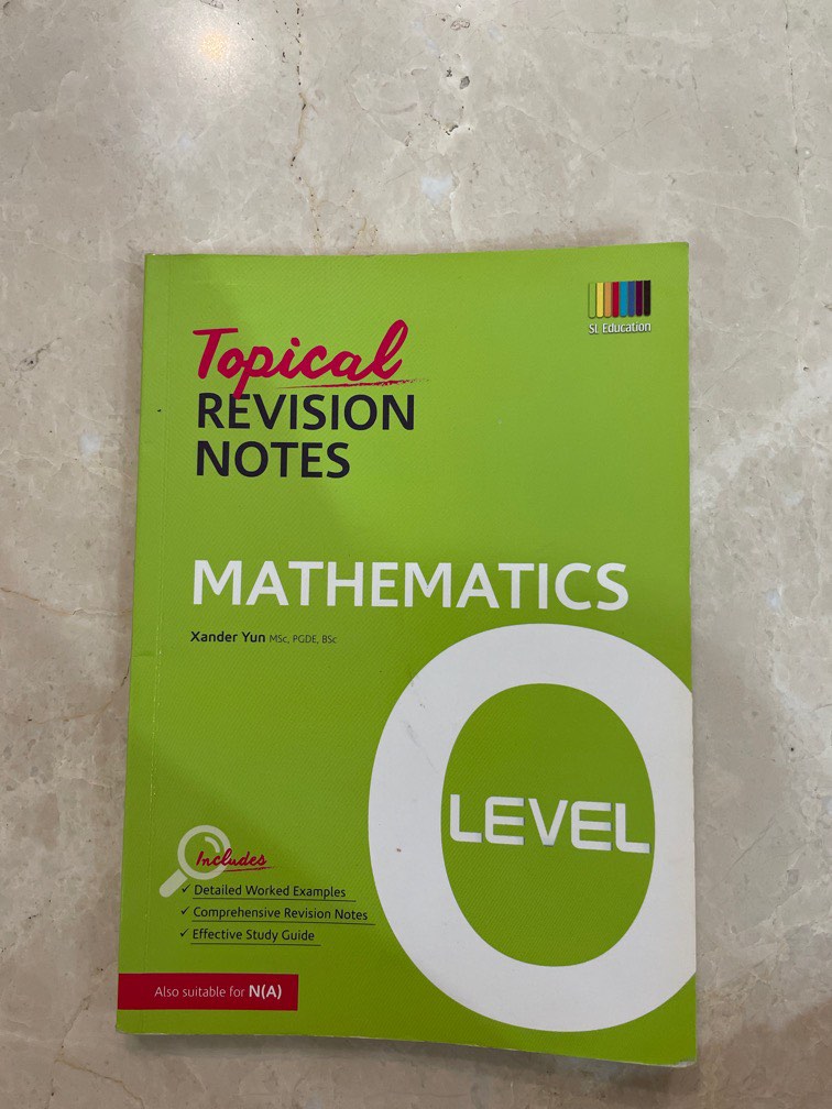 O Level Topical Revision Notes, Hobbies & Toys, Books & Magazines ...