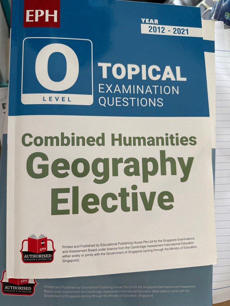 O Level TYS geography elective, Hobbies & Toys, Books & Magazines ...
