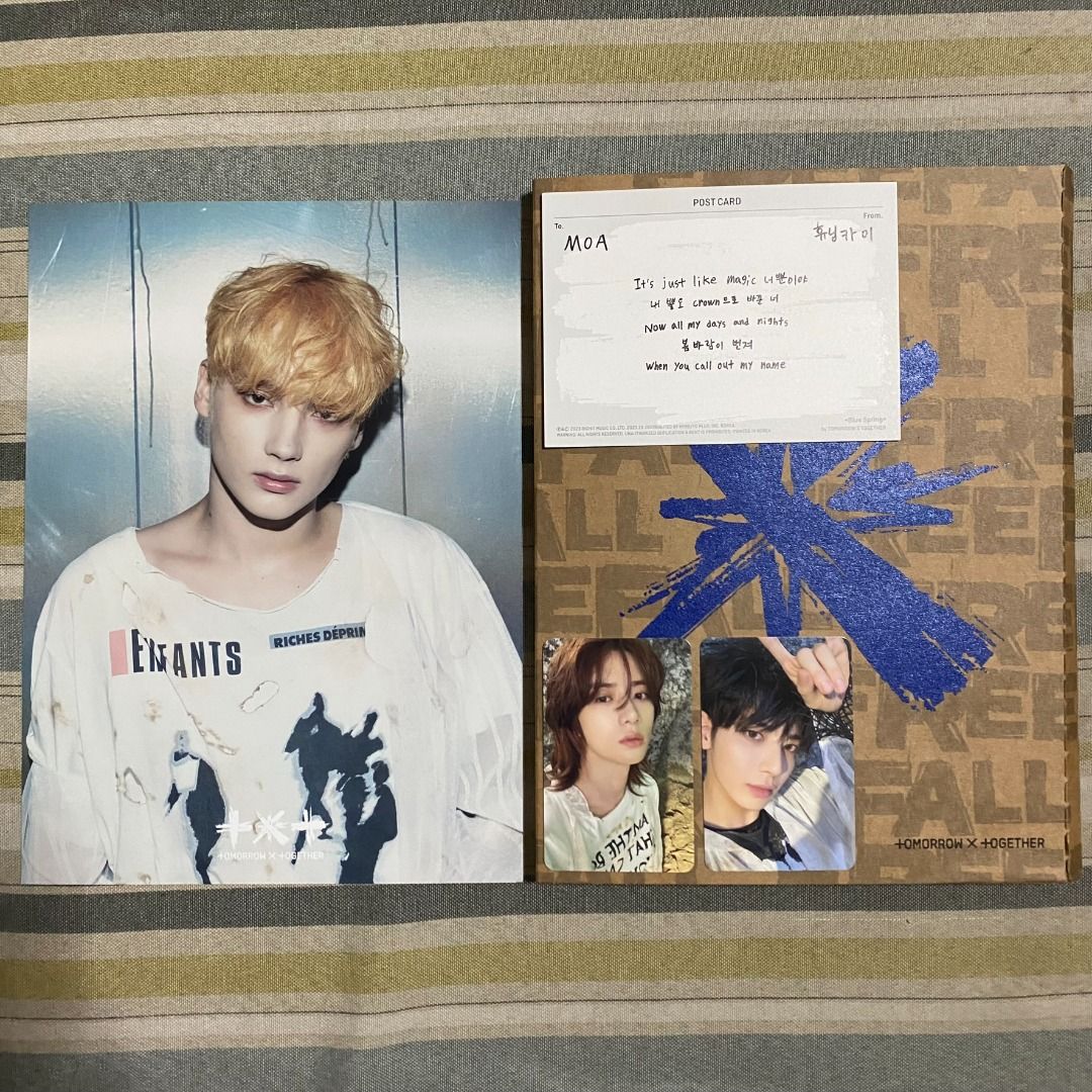 OFFICIAL TXT THE NAME CHAPTER: FREEFALL MELANCHOLY BEOMGYU TAEHYUN ...