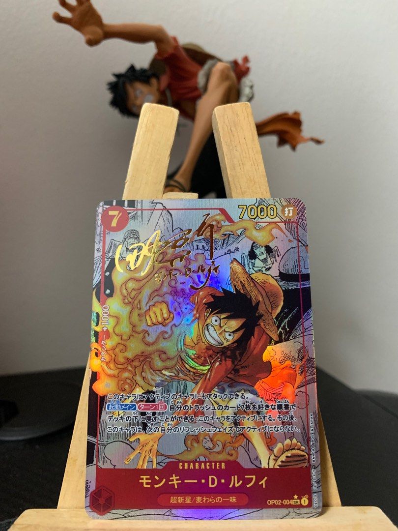 [SOLD] One Piece 3 brothers Ace Sabo Luffy Sign Stamp ACG | unofficial ...