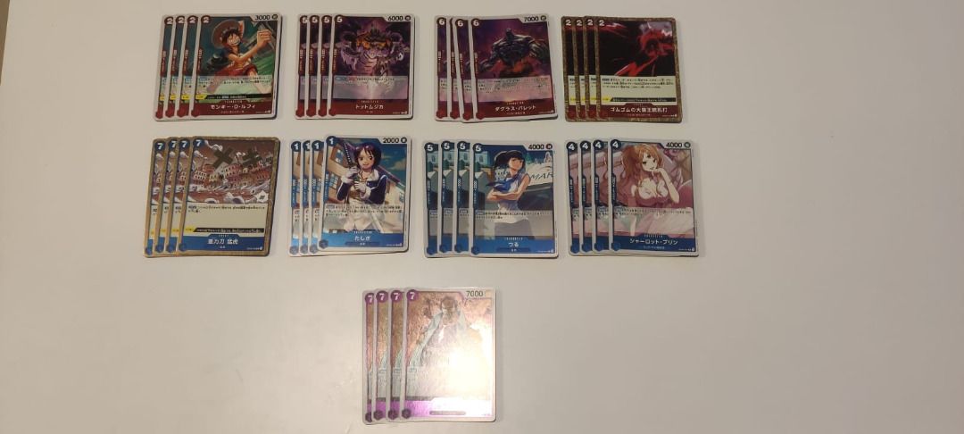 One Piece Rare cards OP6, Hobbies & Toys, Toys & Games on Carousell