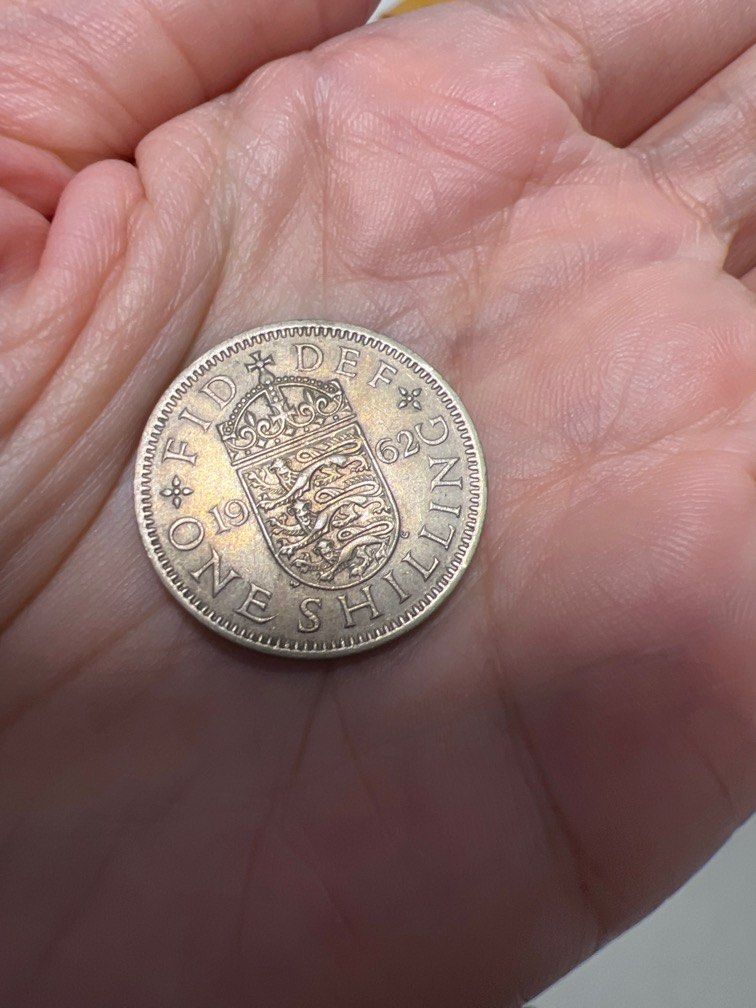 One shiling regina elizabeth coin 1962, Hobbies & Toys, Memorabilia ...