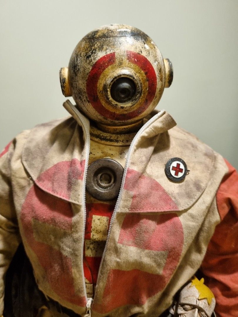 One-off ThreeA 3A Ashley Wood Adventure Kartel 1/6 Ex Ankou Medic ...