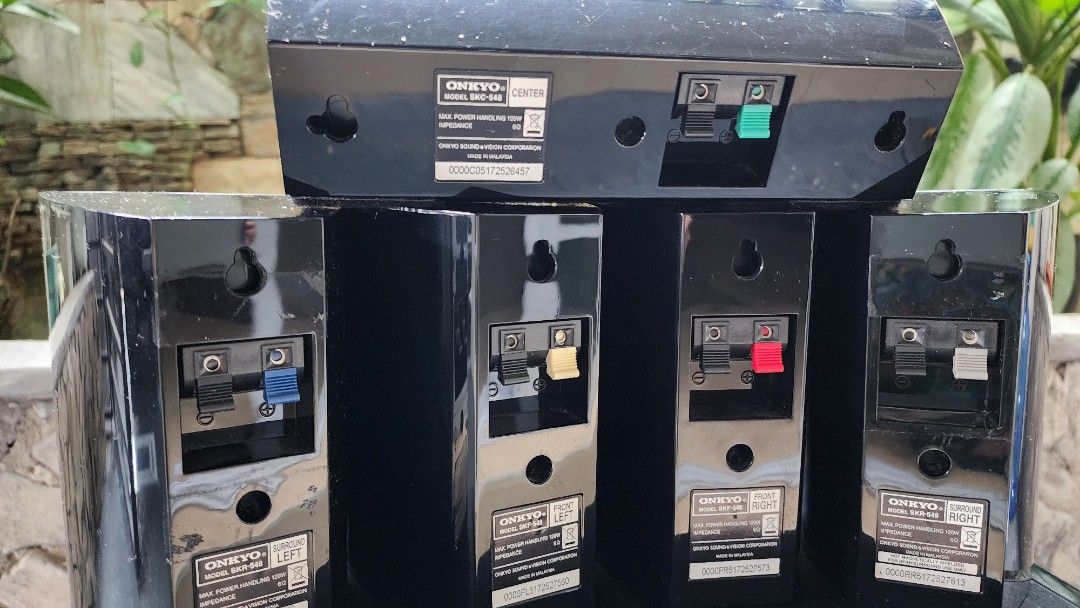 Onkyo SK548 5.1 Speaker System, Audio, Soundbars, Speakers & Amplifiers on Carousell