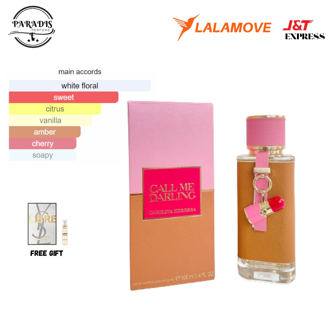 [ORIGINAL] AUTHENTIC CAROLINA HERRERA CALL ME DARLING EDP 100ML, Beauty & Personal Care ...