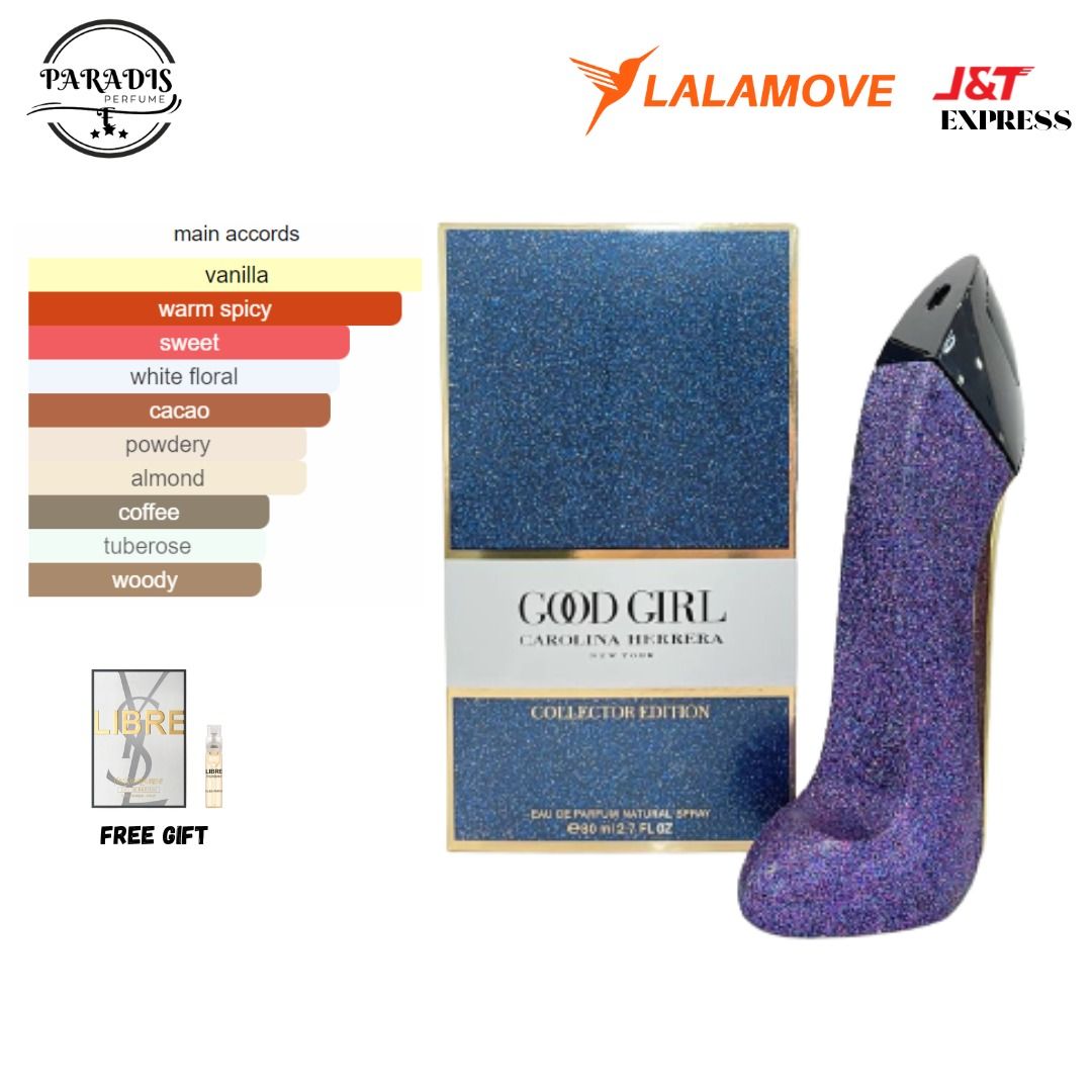 ORIGINAL AUTHENTIC GOOD GIRL CAROLINA HERRERA COLLECTOR EDITION EDP ...