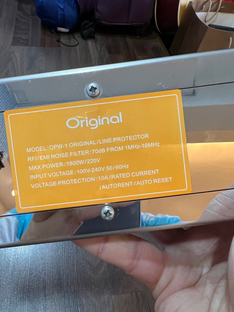 Original OPW-1 Line Conditioner, Hobbies & Toys, Music & Media, Music ...