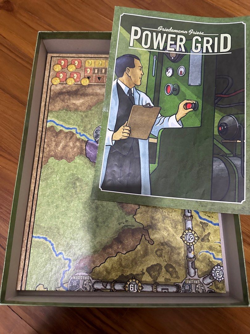 Original Power Grid board game, Hobbies & Toys, Toys & Games on Carousell
