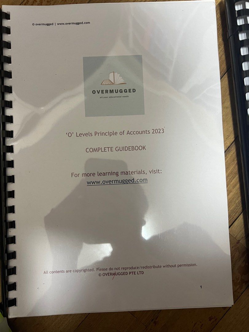 overmugged POA notes, Hobbies & Toys, Books & Magazines, Textbooks on ...