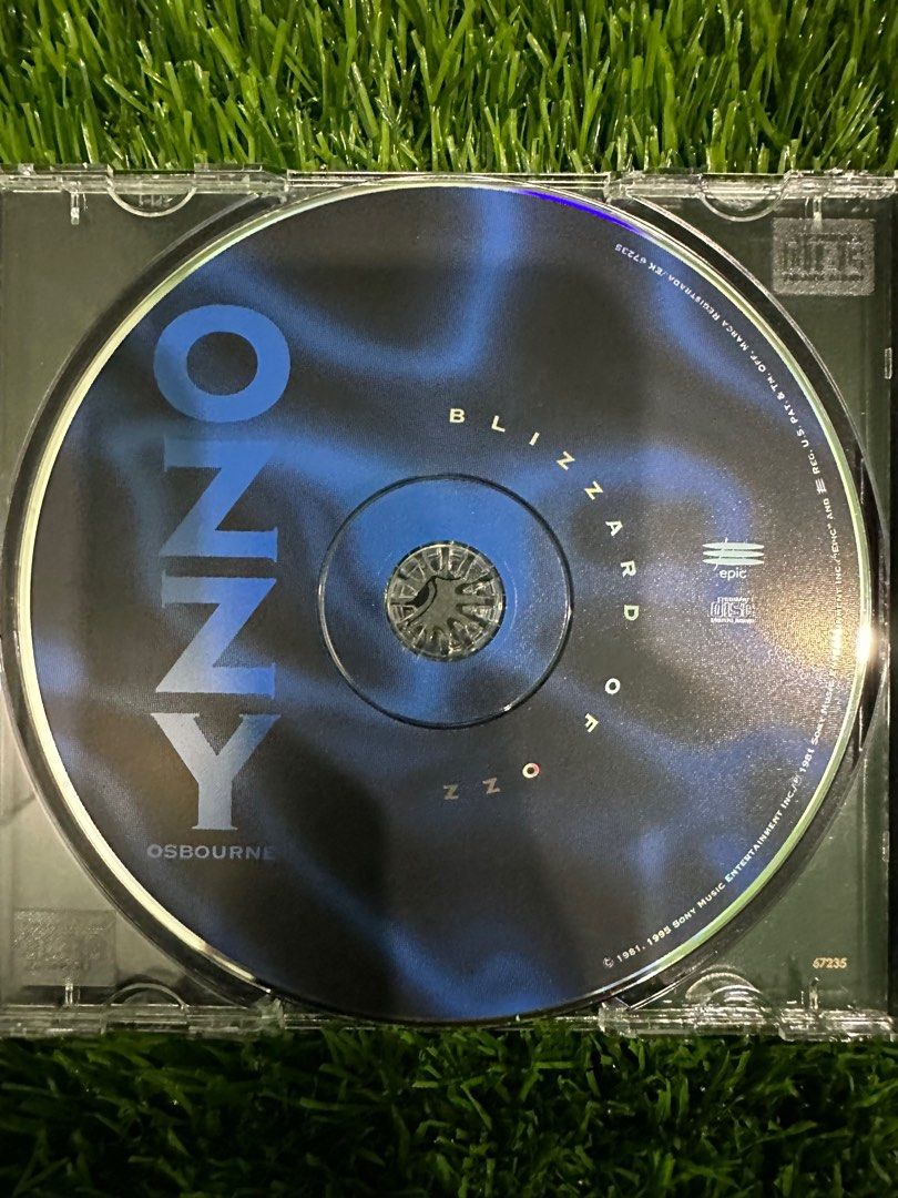 Ozzy Osbourne - Blizzard of Ozz, Hobbies & Toys, Music & Media, CDs & DVDs on Carousell
