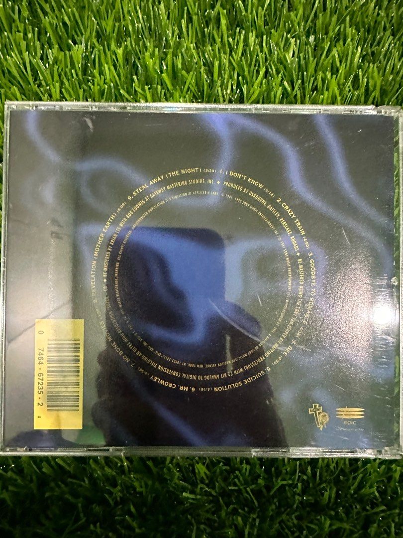 Ozzy Osbourne - Blizzard of Ozz, Hobbies & Toys, Music & Media, CDs & DVDs on Carousell