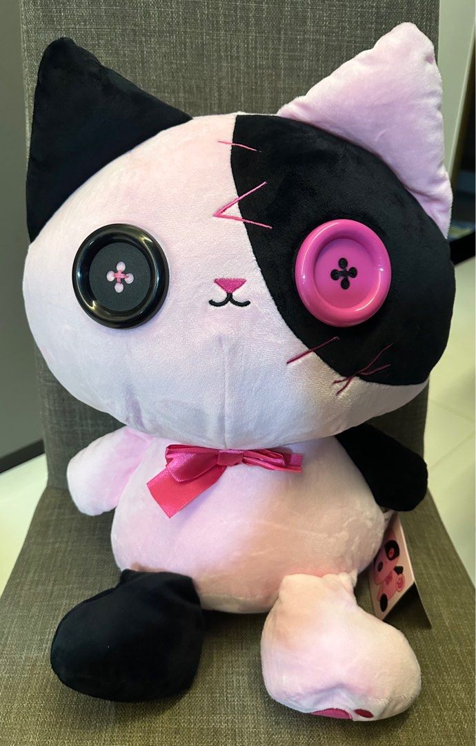 PatchPatchFriends Big Cat Plush, Hobbies & Toys, Toys & Games on Carousell