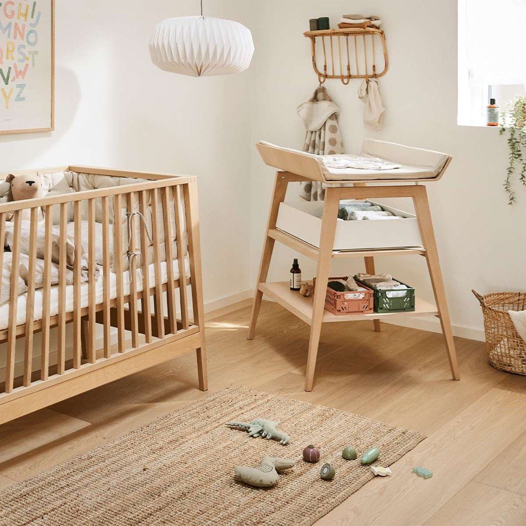 Perfect Duo Nordic Design! Baby Cot & Changing Table, Babies & Kids ...