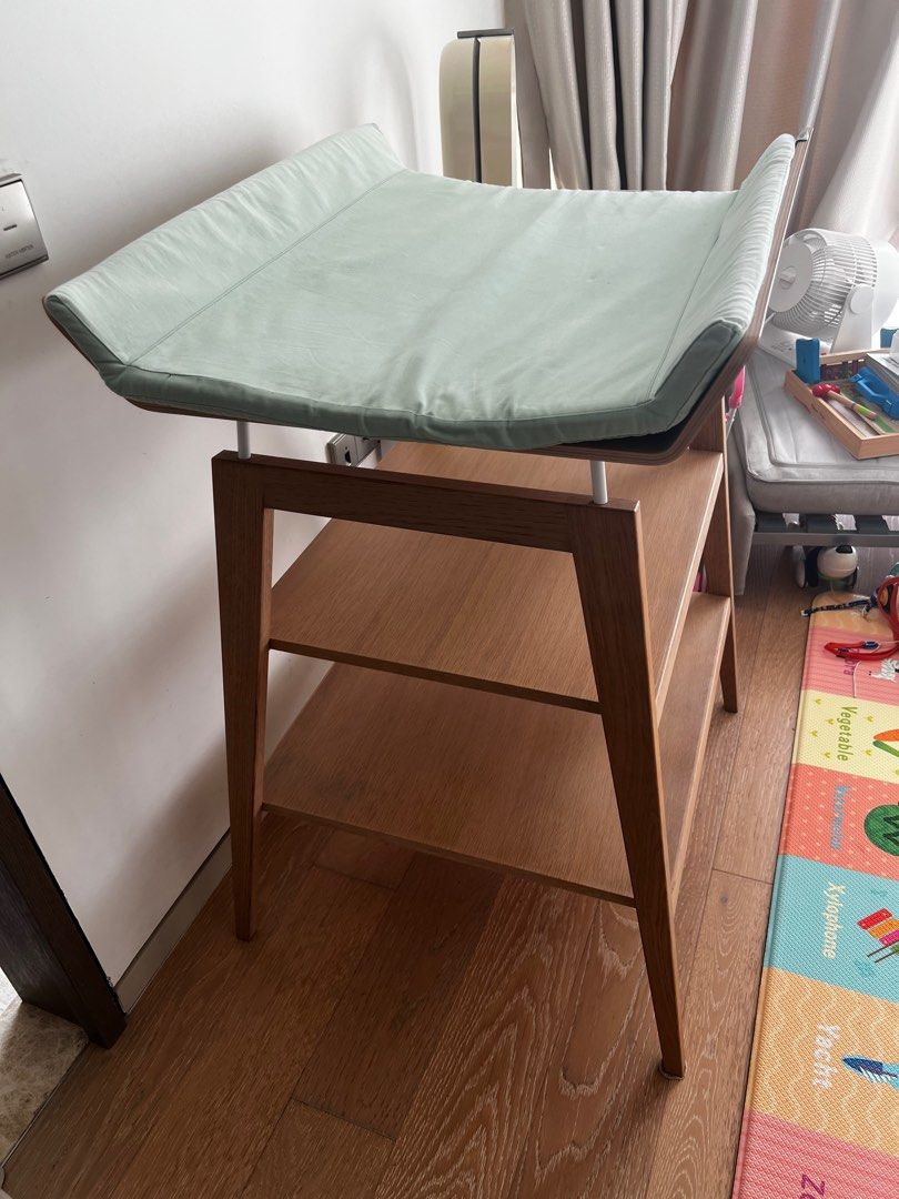 Perfect Duo Nordic Design! Baby Cot & Changing Table, Babies & Kids ...
