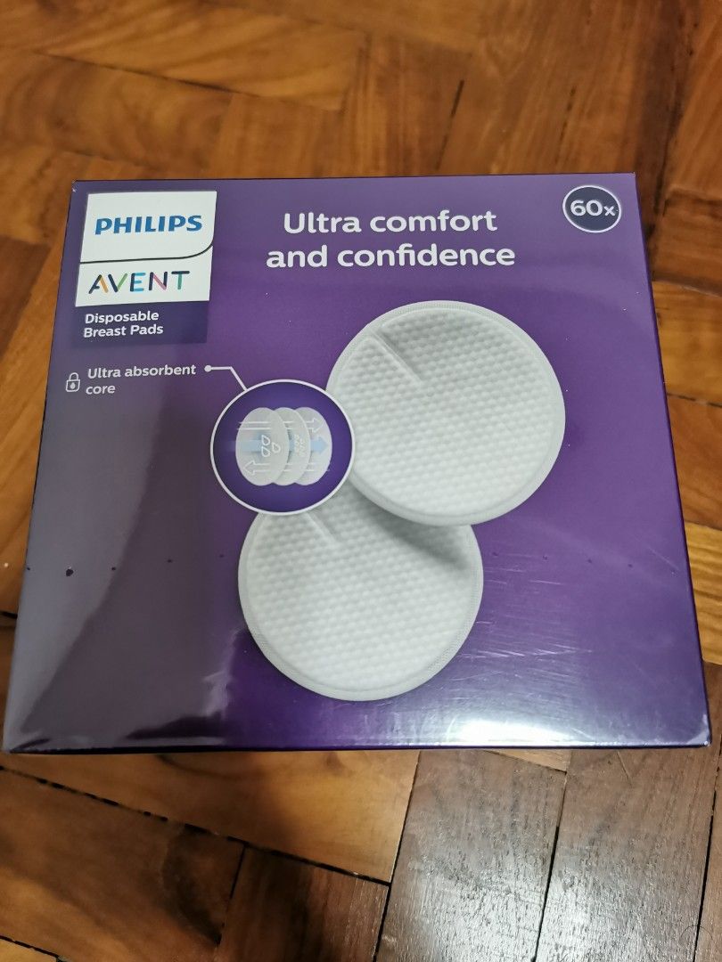 Philips Avent Dispoable Breast Pad (60x), Babies & Kids, Maternity Care ...