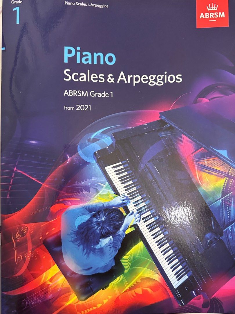 Piano Scales & Arpeggios ABRSM Grade 1, Hobbies & Toys, Music & Media, Music Scores on Carousell